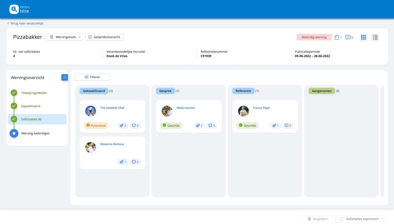 Nmbrs Perform | Performance management tool